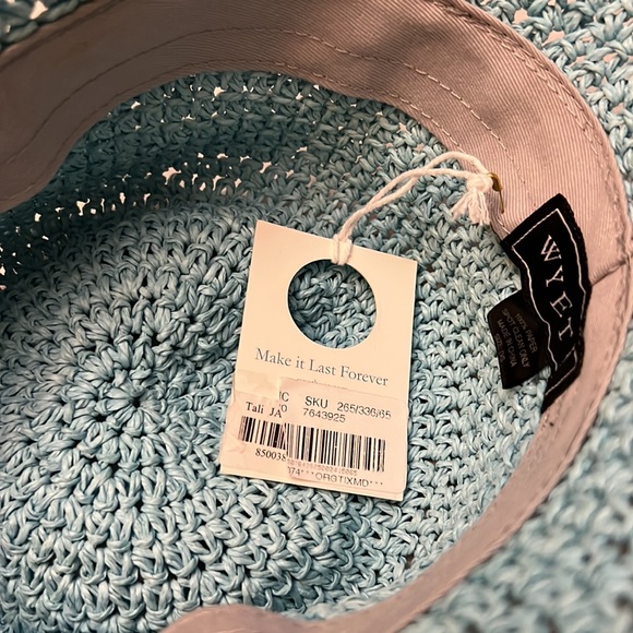 wyeth | Accessories | Wyeth Tali Raffia Straw Crochet Bucket Hat | Poshmark